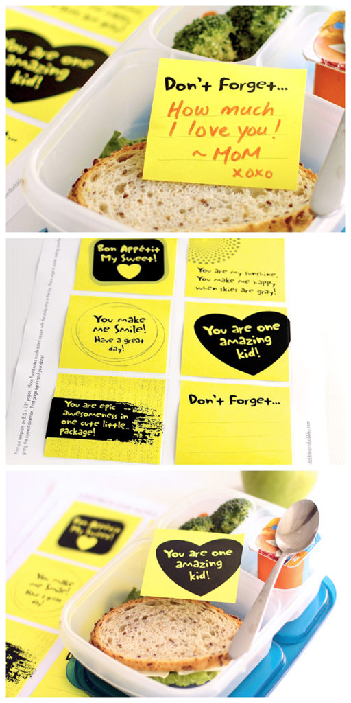 Lunchbox Love Notes - Dabbles & Babbles